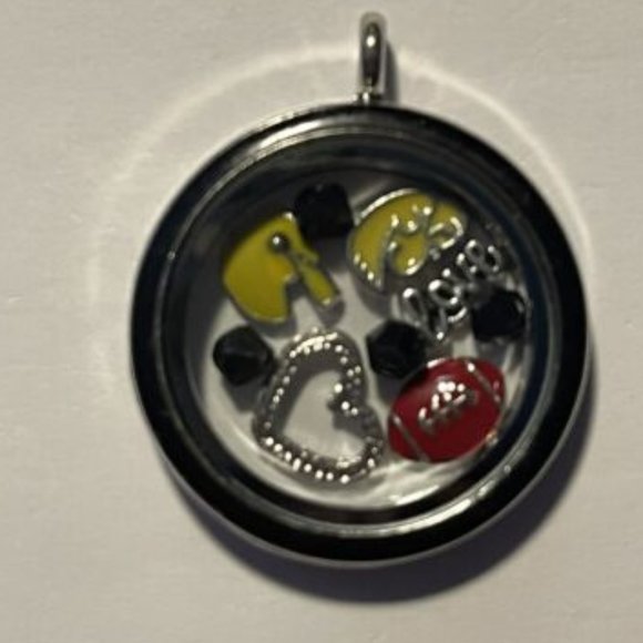 NCAA | Jewelry | Iowa Hawkeyes Ncaa Memory Charm Locket W 22 In Chain ...